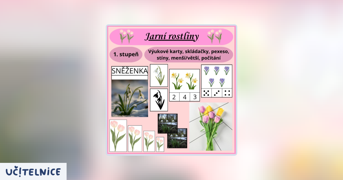 Jarní rostliny | Učitelnice
