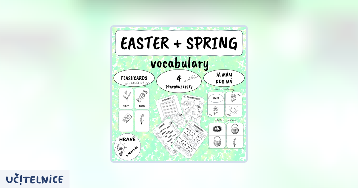 Easter / Spring - vocabulary | Učitelnice
