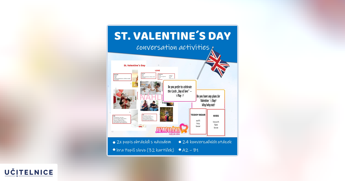 St. Valentine´s Day conversation activities | Učitelnice