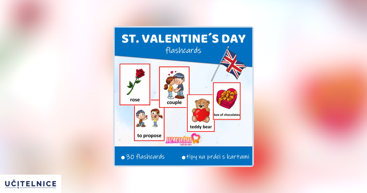 St. Valentine´s Day flashcards | Učitelnice