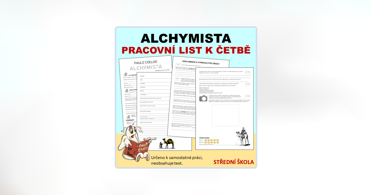 ALCHYMISTA - PL k záznamu četby | Učitelnice