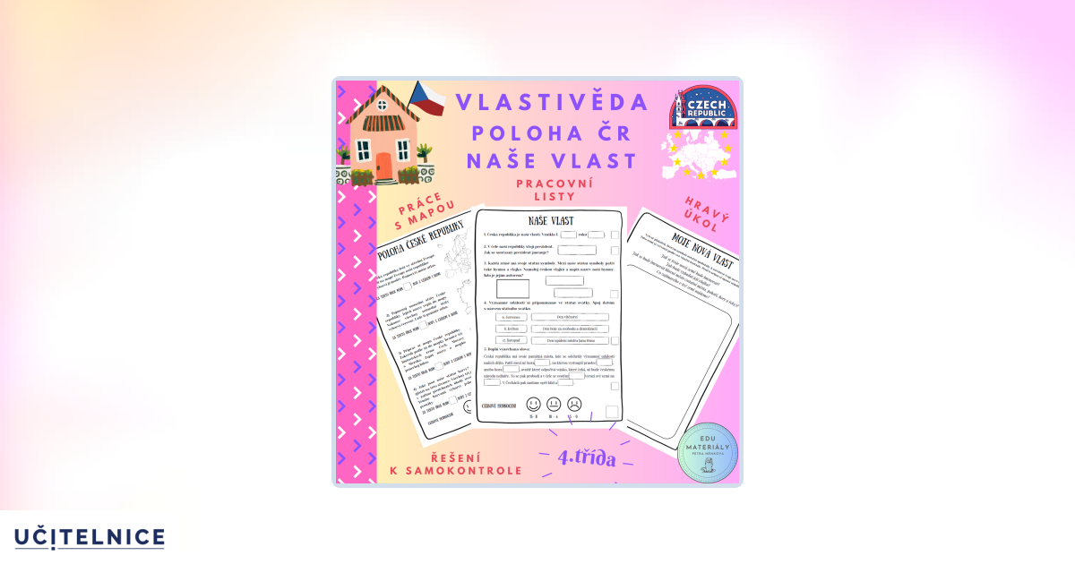 Poloha ČR a naše vlast | Učitelnice