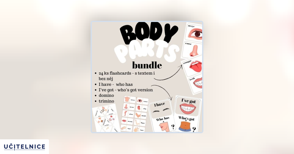 Body parts bundle | Učitelnice