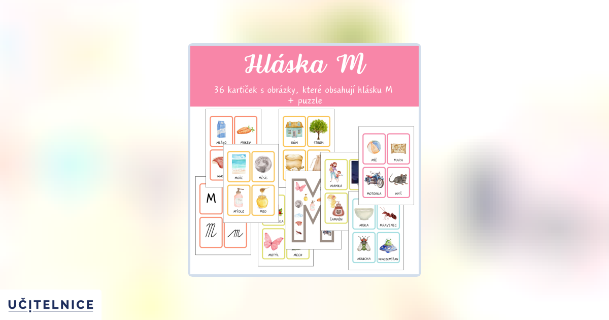 Hláska M - abeceda | Učitelnice