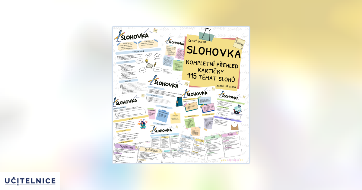 Slohovka | Učitelnice
