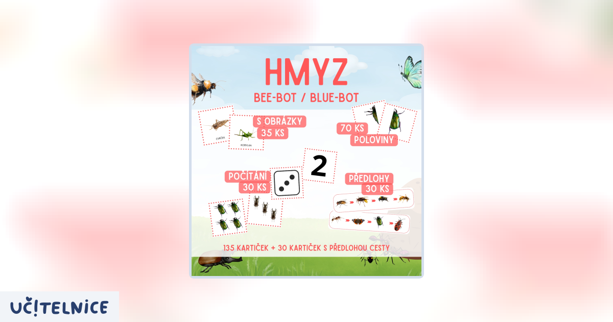 HMYZ - Bee-Bot / Blue-Bot | Učitelnice