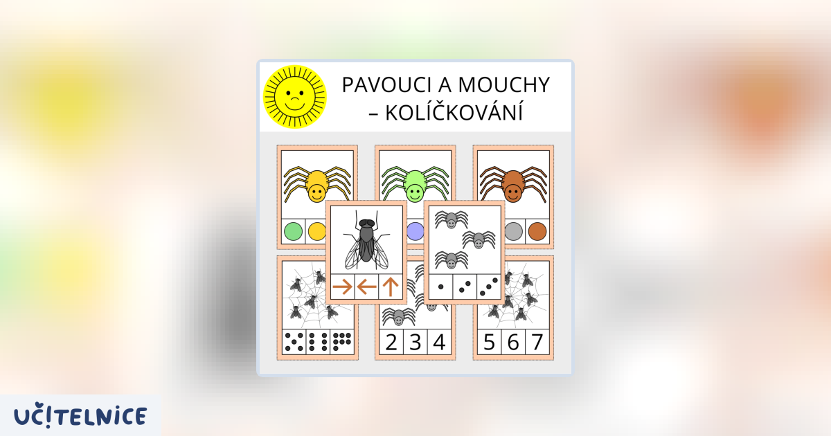 PAVOUCI A MOUCHY - KOLÍČKOVÁNÍ | Učitelnice