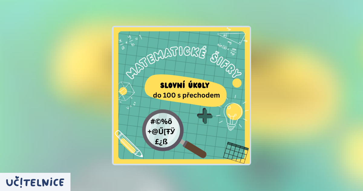 Matematické rébusy do 100 | Učitelnice