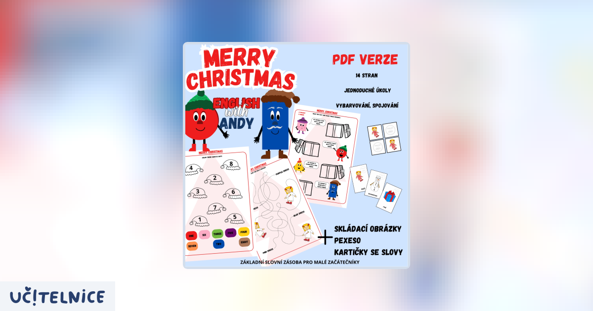 English with Andy MERRY CHRISTMAS | Učitelnice