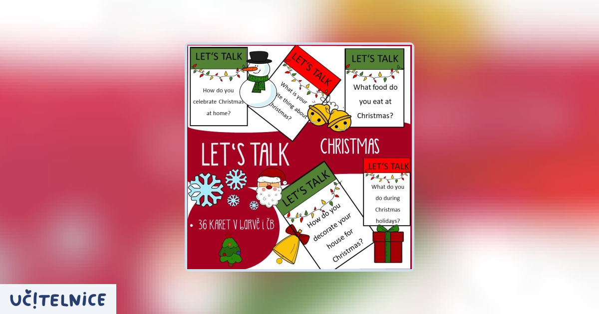 Let's talk - Christmas | Učitelnice