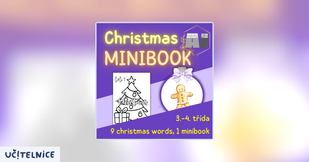 Christmas minibook lvl. 1 | Učitelnice