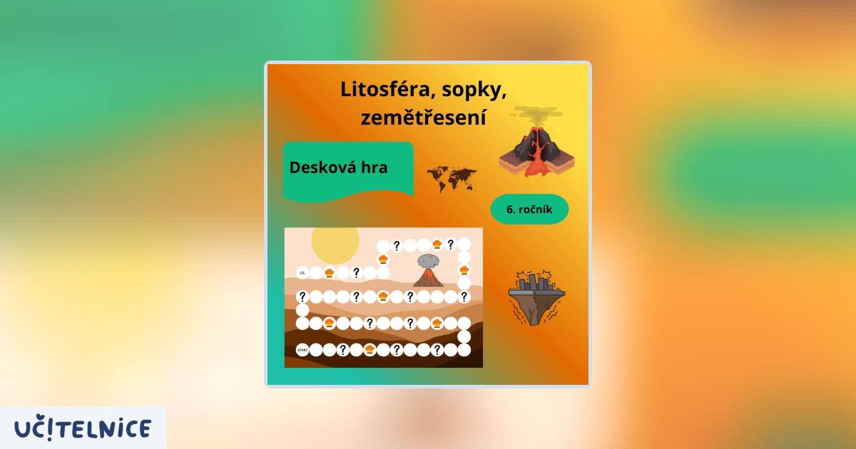Litosféra | Učitelnice