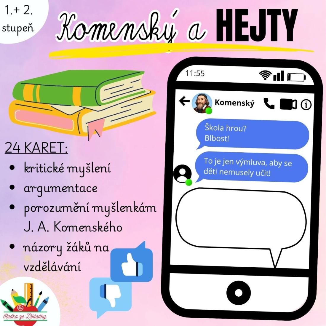 Komenský a HEJTY | Učitelnice