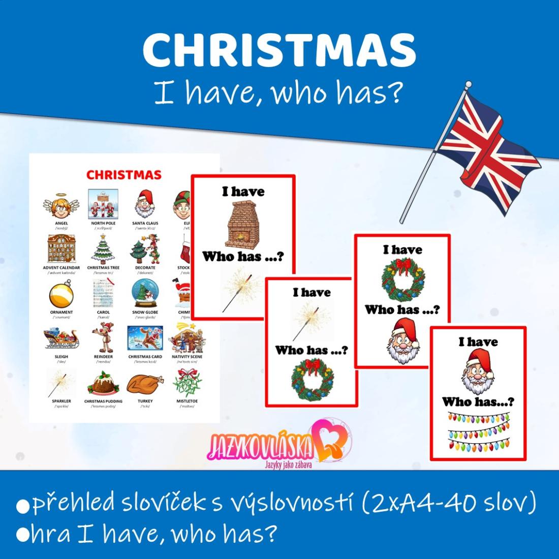 Christmas I have, who has? | Učitelnice
