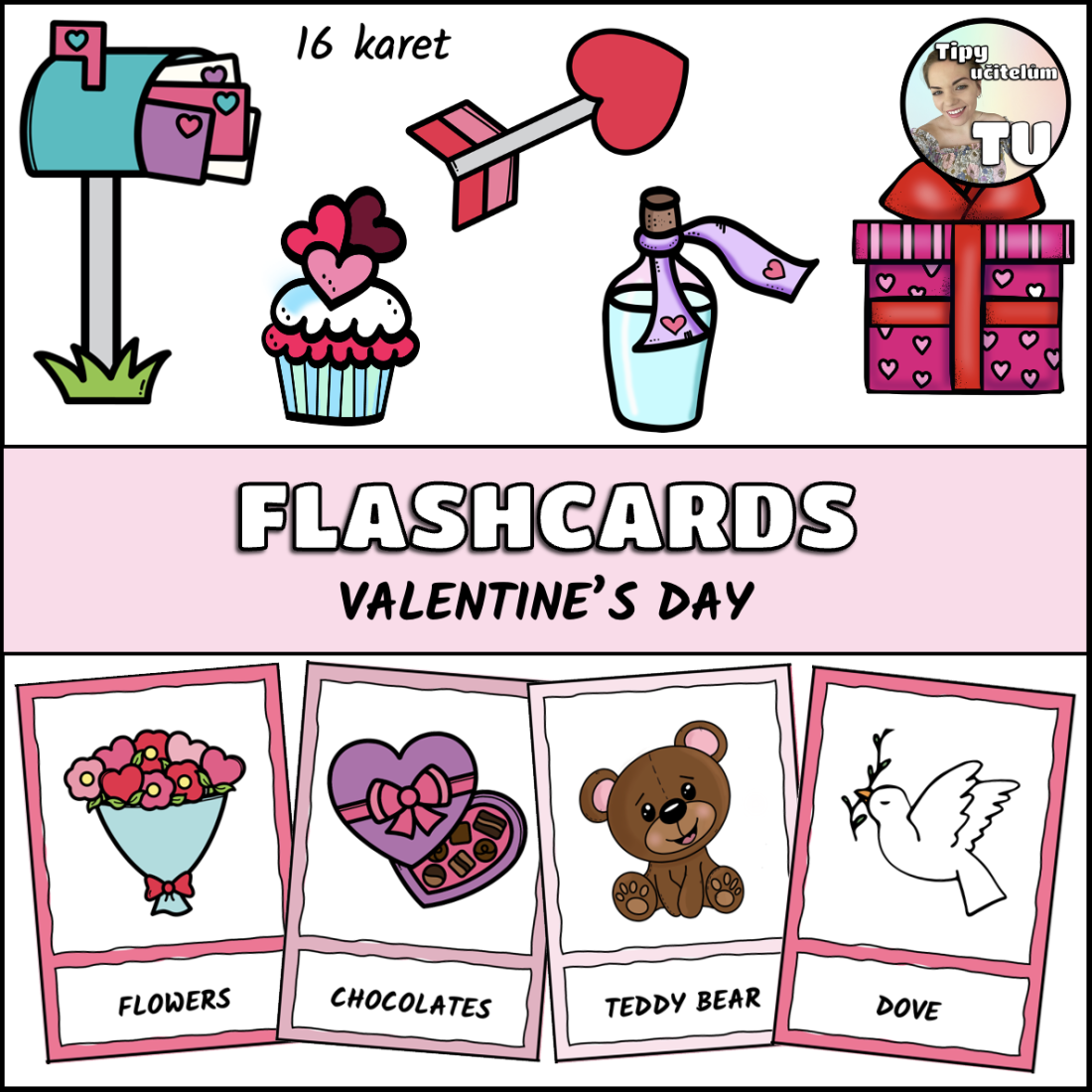 Flashcards - Valentine’s Day | Učitelnice
