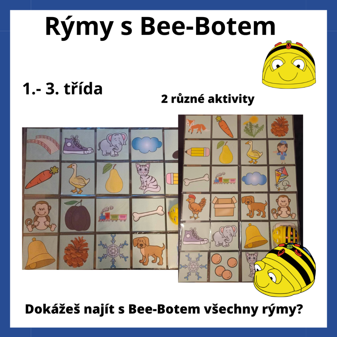 Rýmy s Bee-Botem | Učitelnice