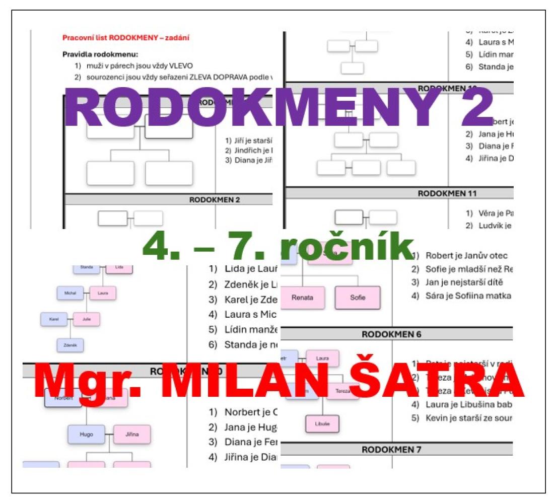 RODOKMENY pro 4.-7. ročník 2. díl | Učitelnice
