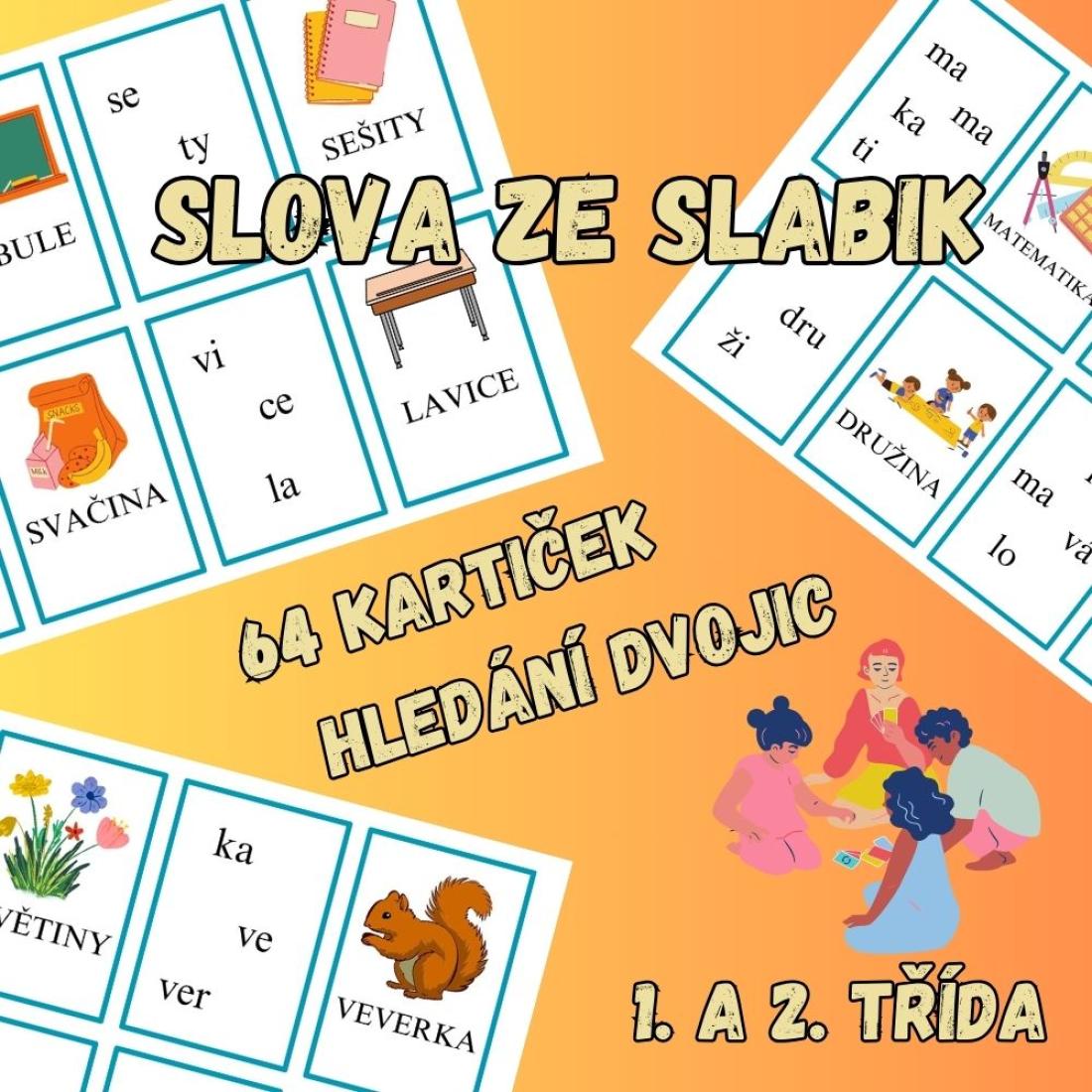 Slova ze slabik | Učitelnice
