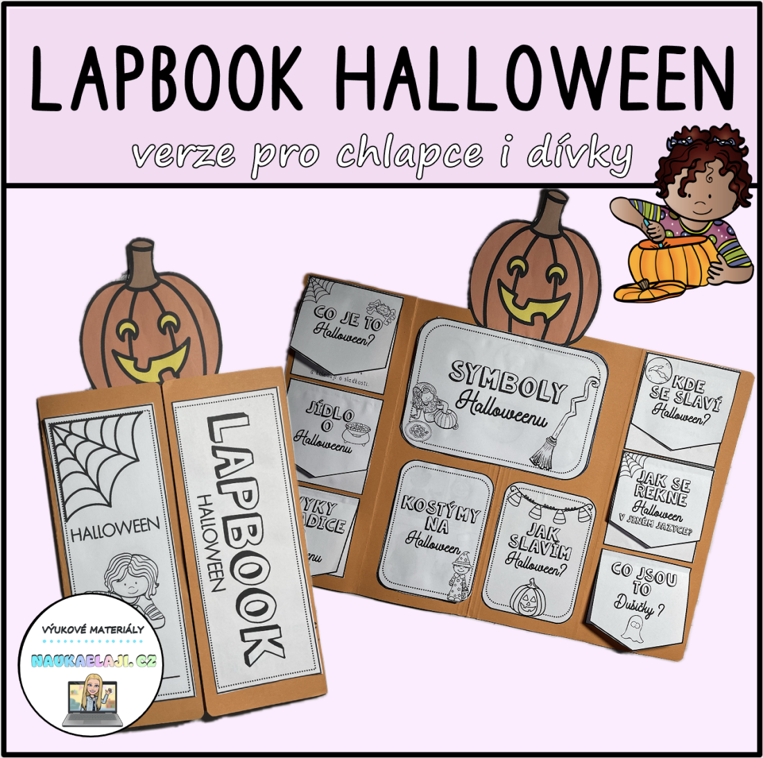 LAPBOOK - HALLOWEEN | Učitelnice
