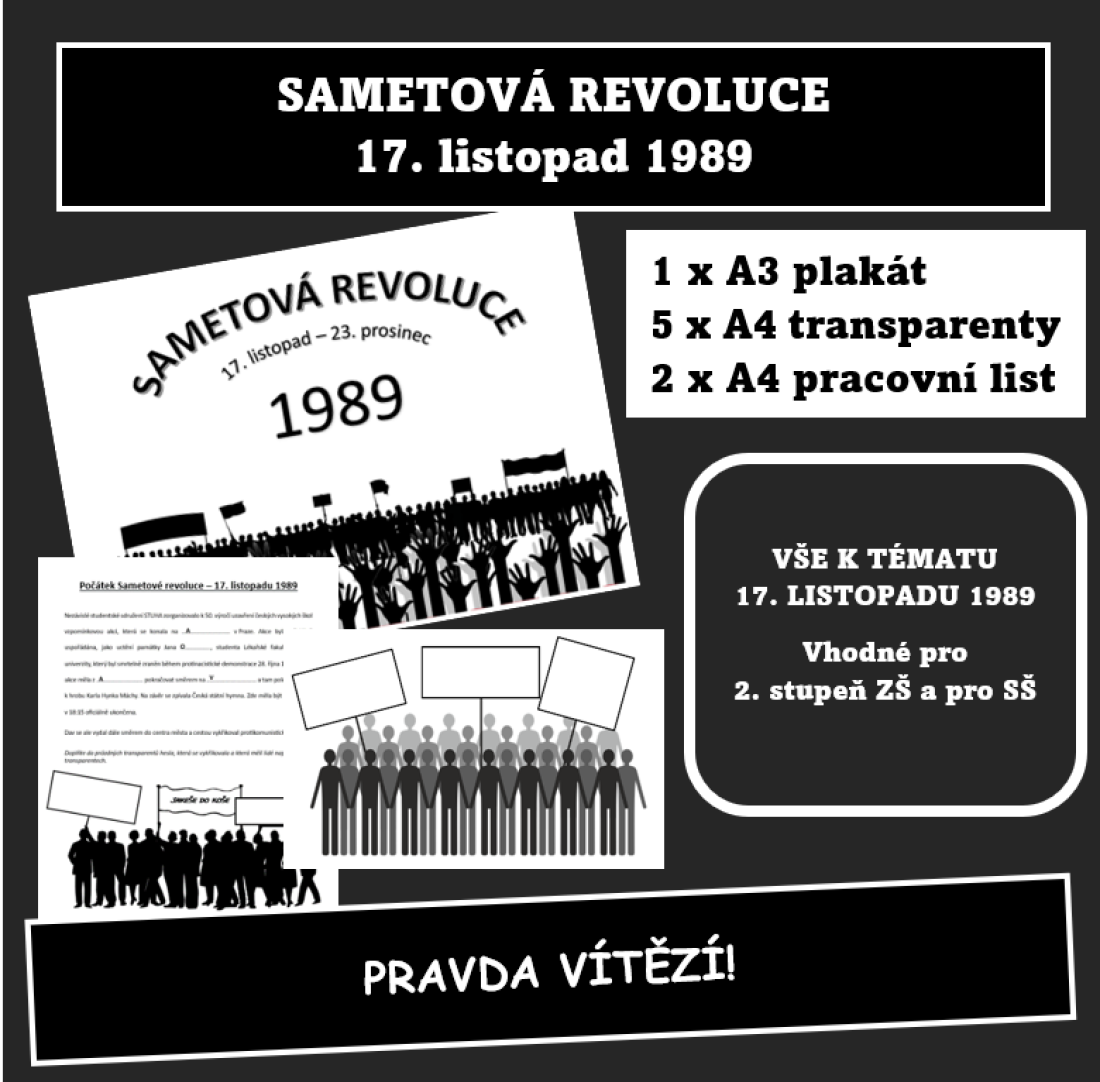 17. listopad 1989 - Sametová revoluce | Učitelnice
