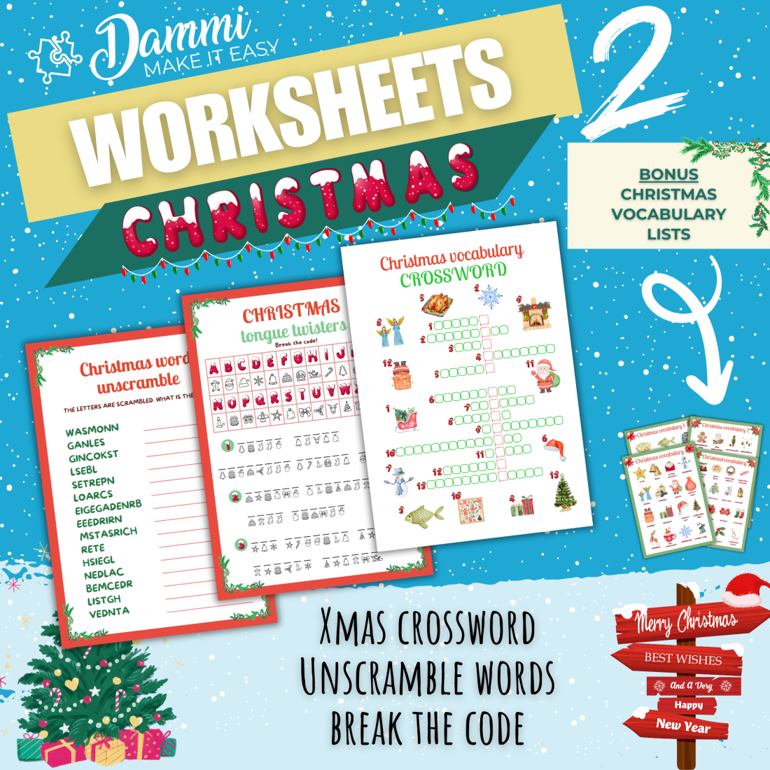 Worksheets - Christmas activities 2 | Učitelnice