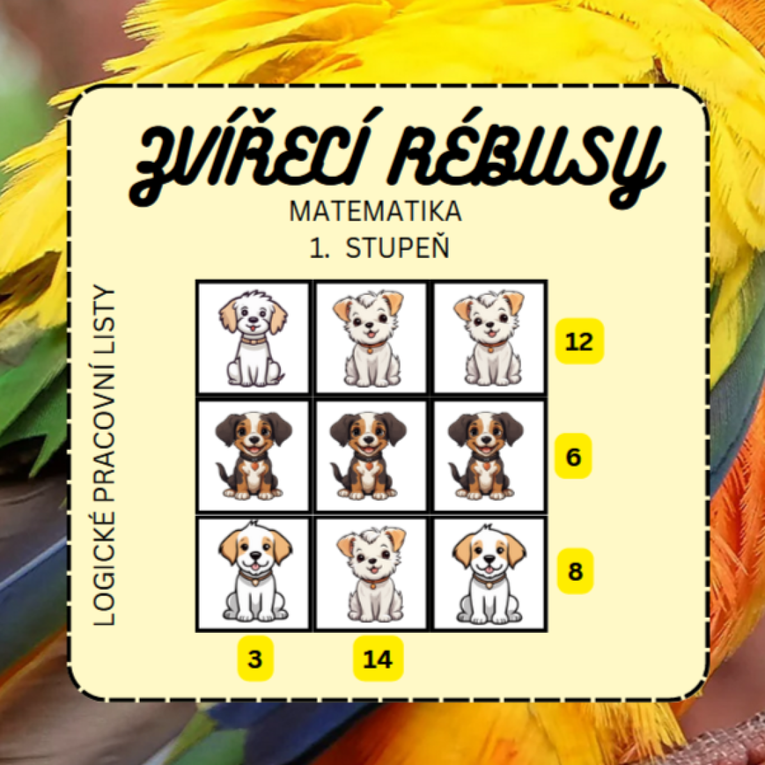 RÉBUSY (matematické a logické myšlení / 1. stupeň) | Učitelnice