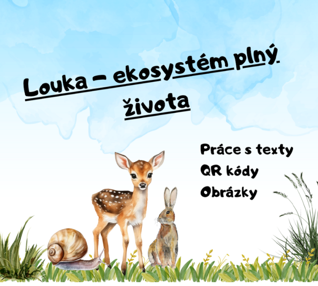 Louka - ekosystém plný života (stanoviště) | Učitelnice