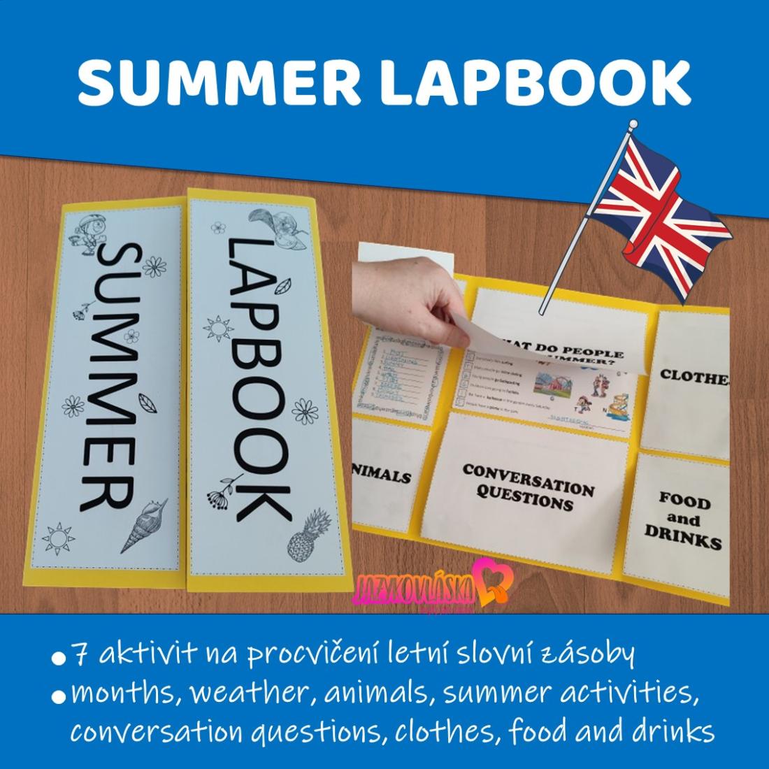 Summer lapbook | Učitelnice