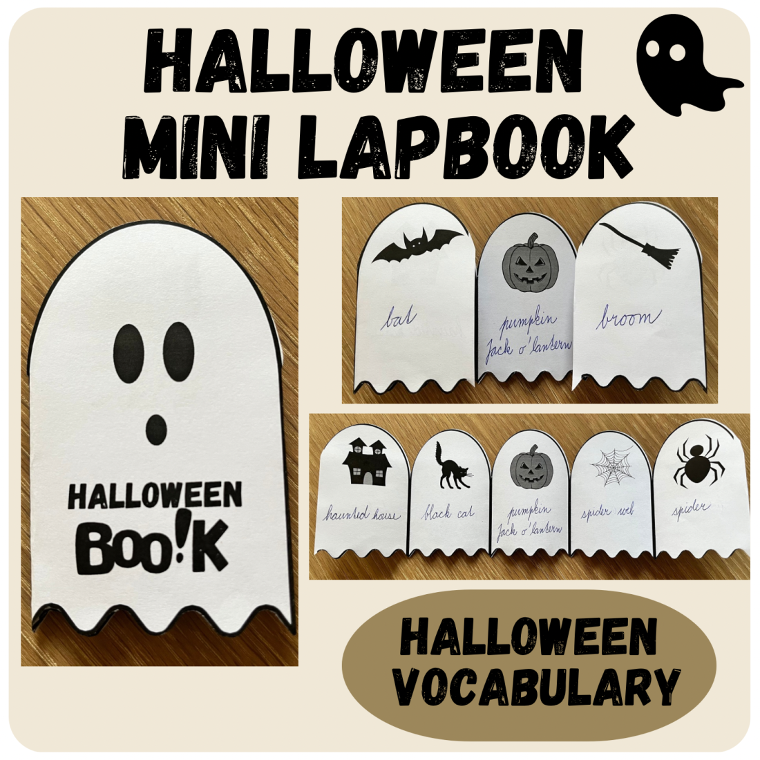 Halloween - mini lapbook | Učitelnice