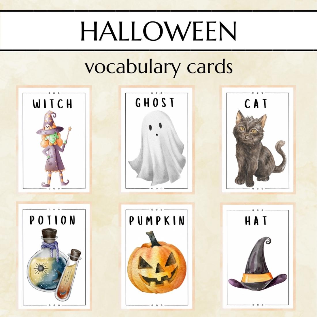 HALLOWEEN - vocabulary cards | Učitelnice