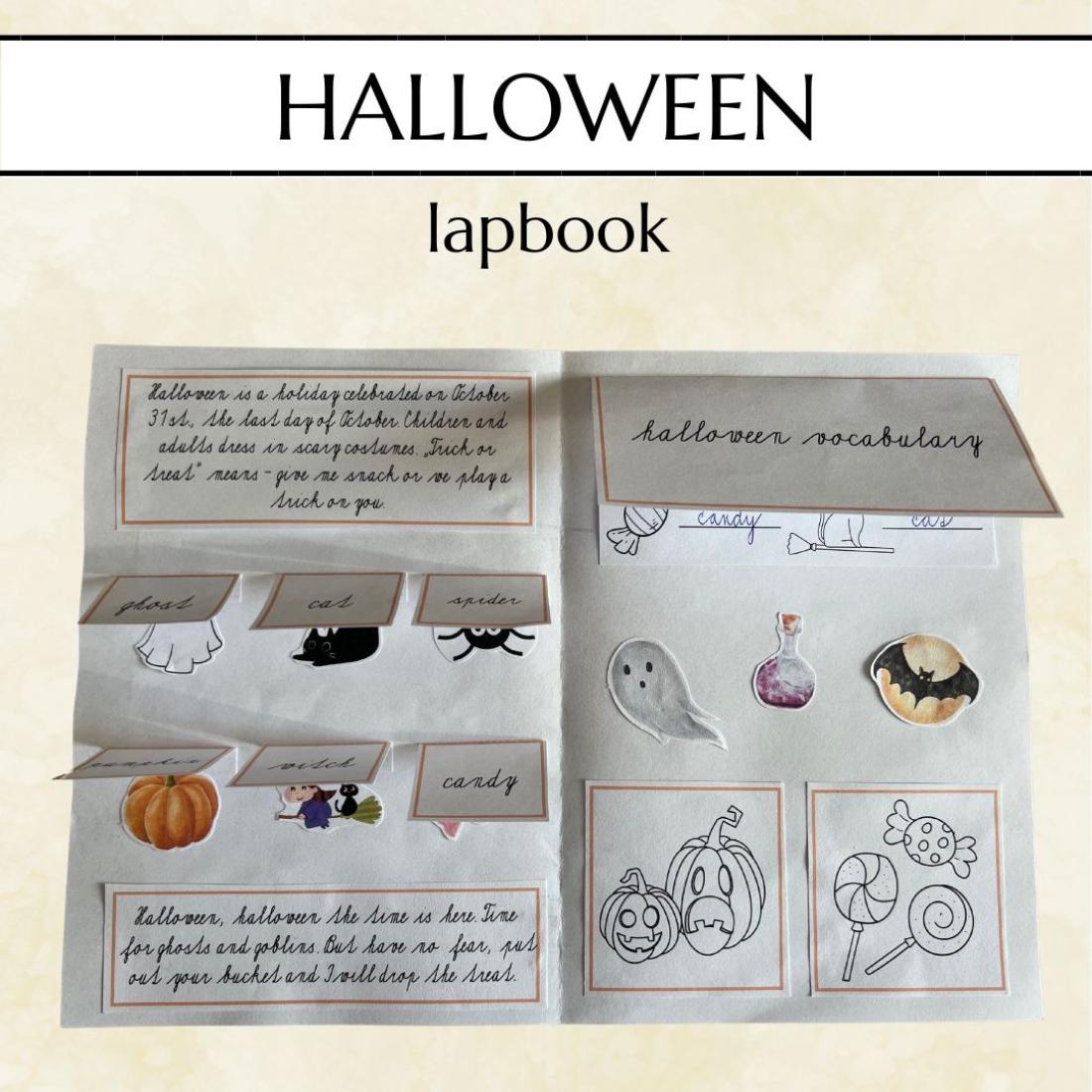 LAPBOOK - halloween s angličtinou | Učitelnice