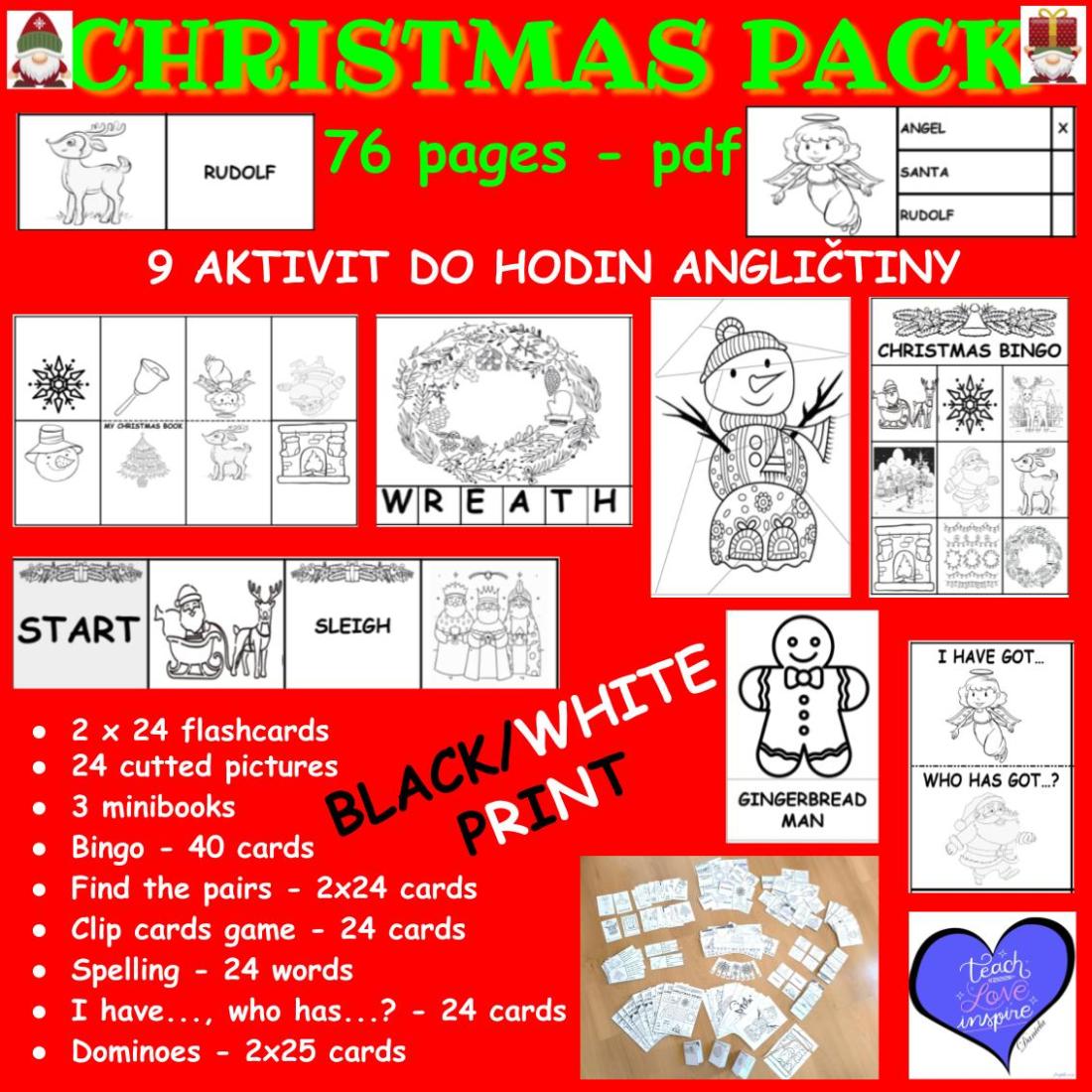 Christmas - pack | Učitelnice