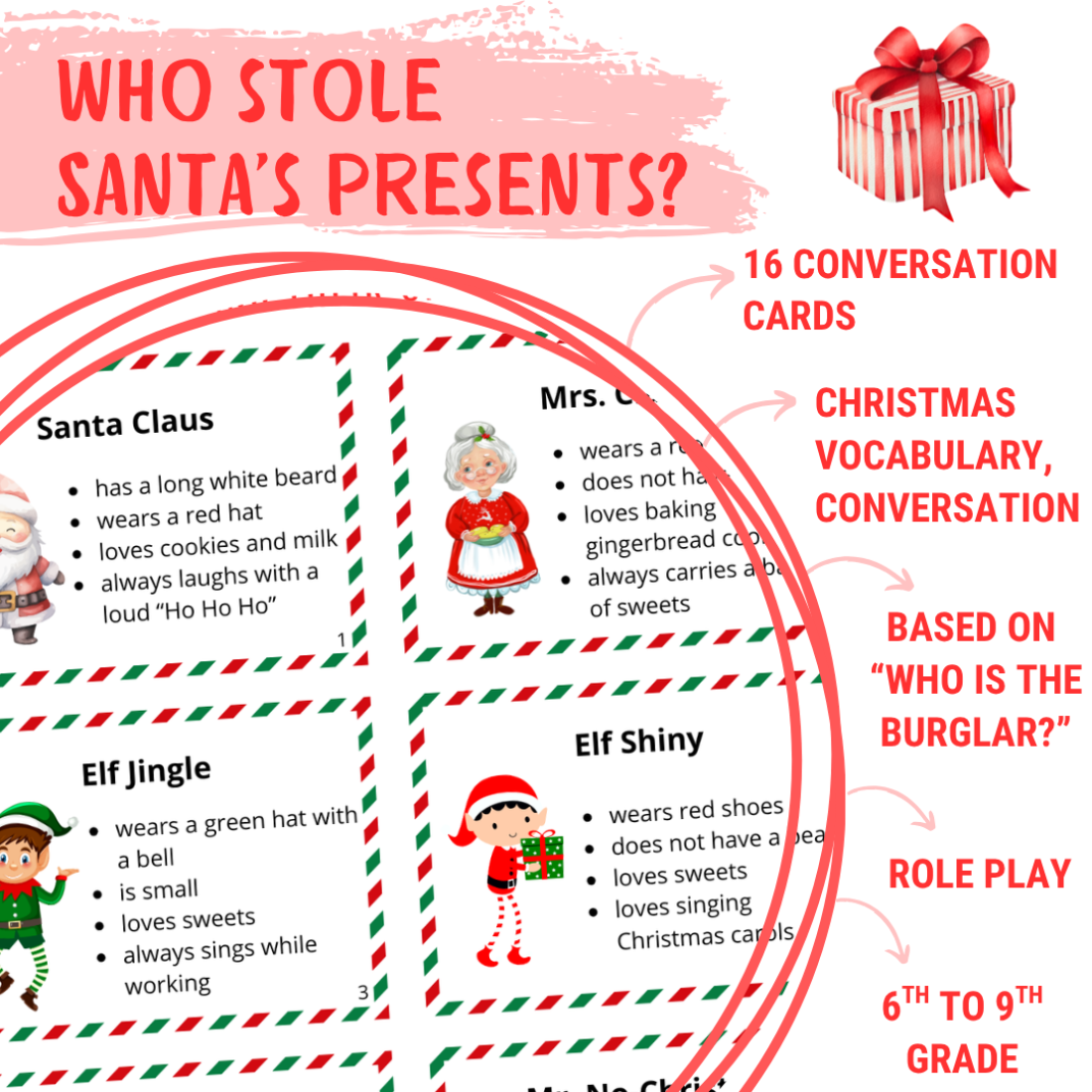 Christmas: Who stole Santa's presents? | Učitelnice