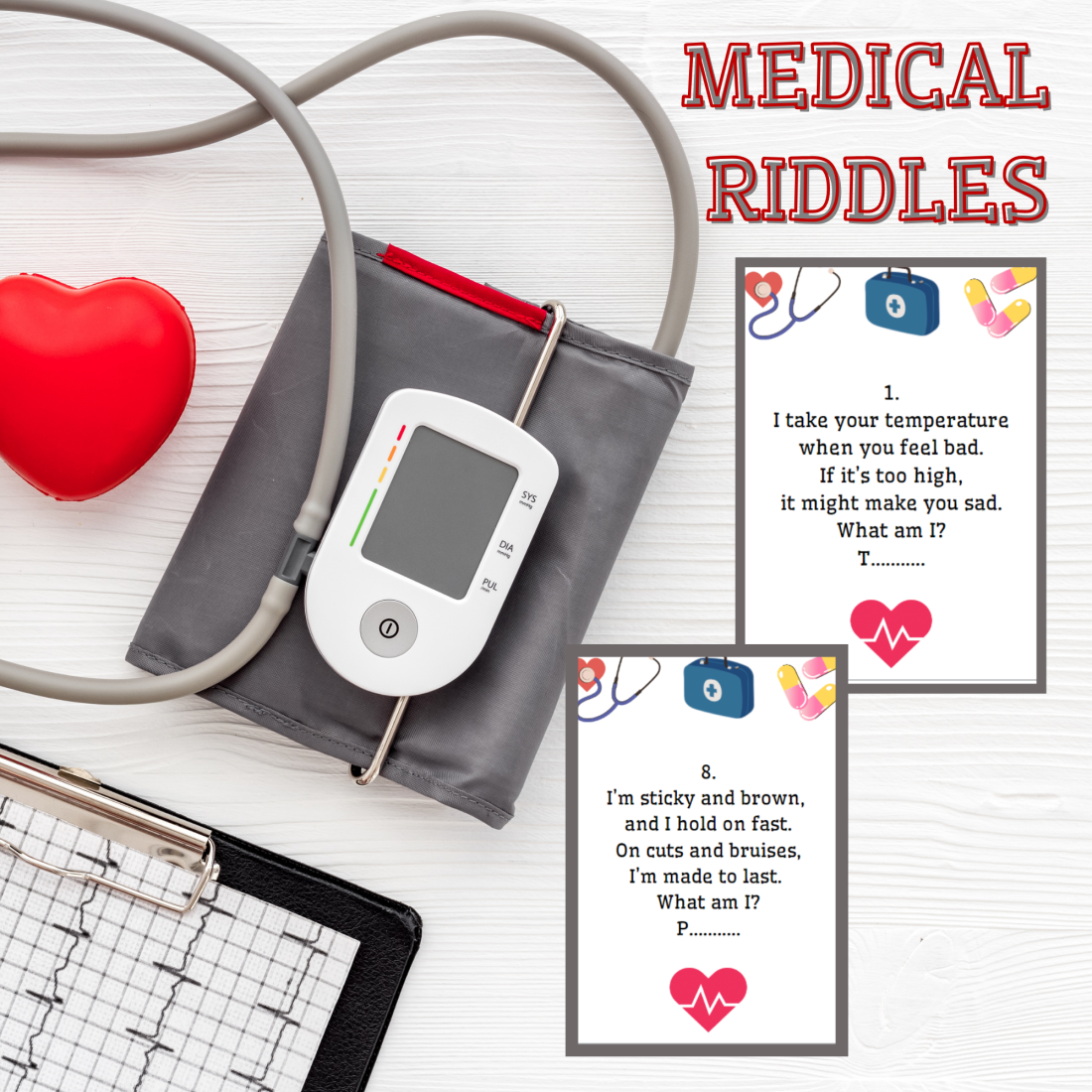 Medical riddles & illnesses (veršované hádanky) | Učitelnice