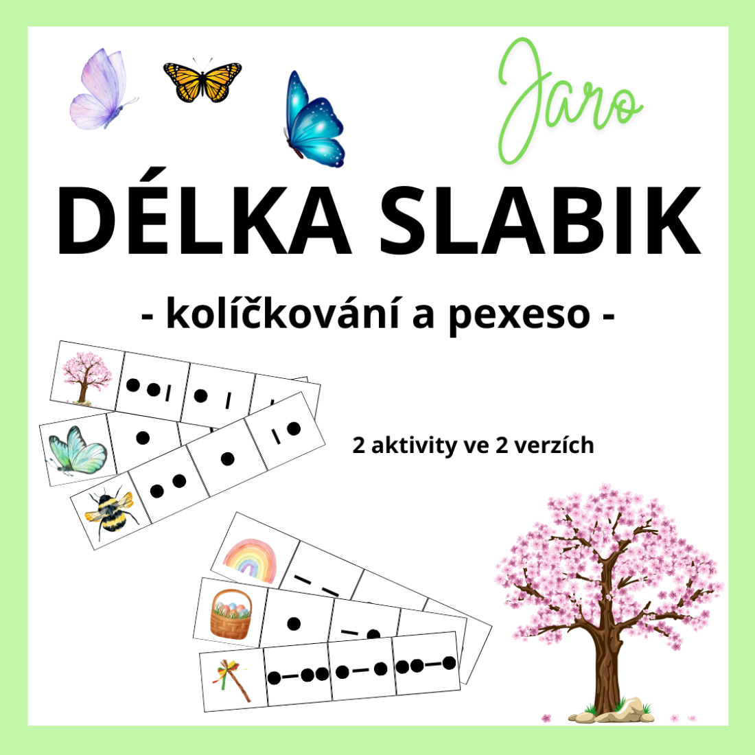 Délka slabik - jaro | Učitelnice