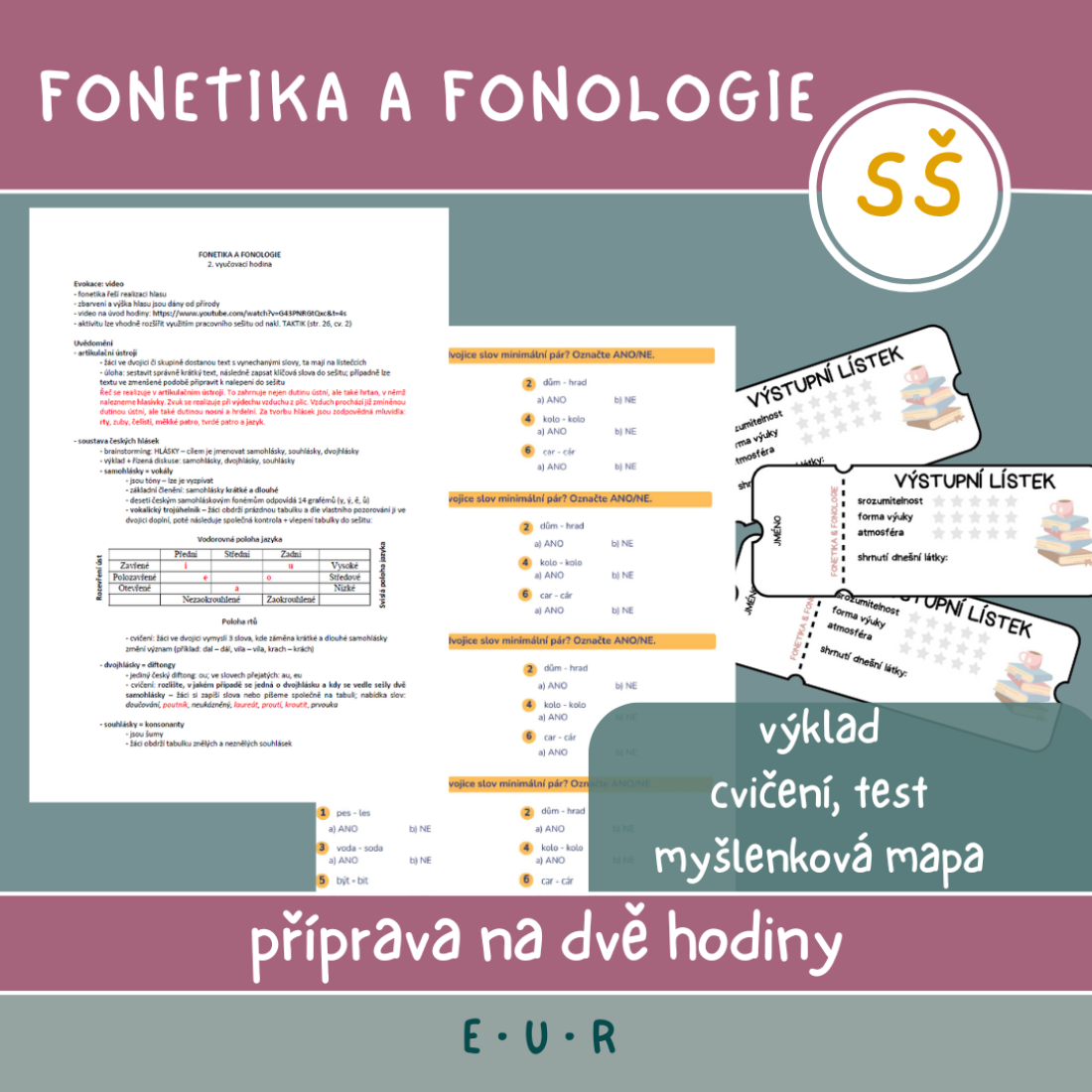 Fonetika a fonologie | Učitelnice