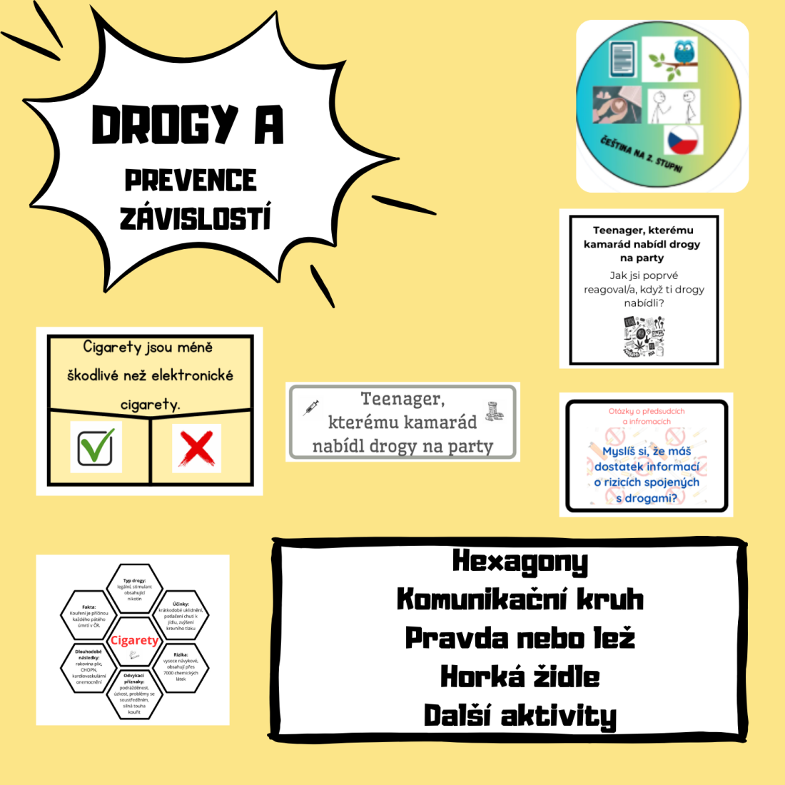 Drogy a prevence závislostí | Učitelnice
