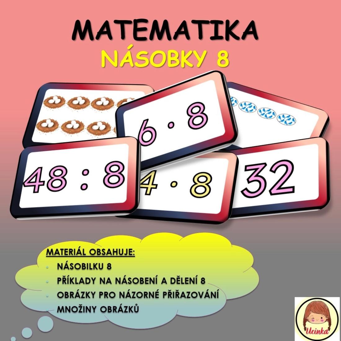 Násobky 8 | Učitelnice