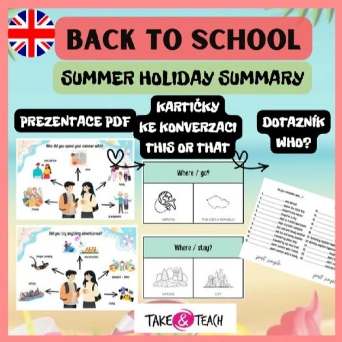 BACK TO SCHOOL - SUMMER HOLIDAY SUMMARY - past simple, present simple ...