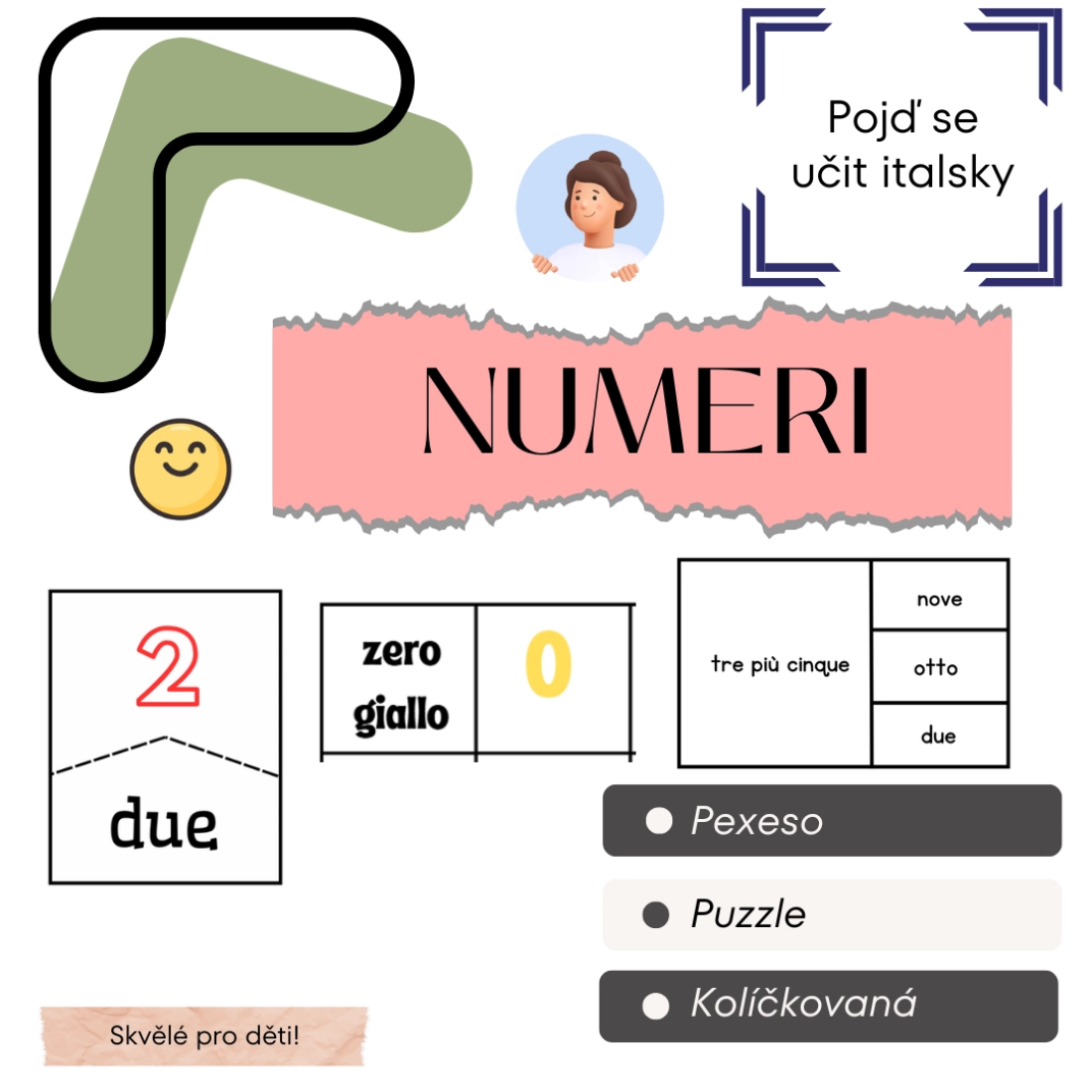 Numeri 0-10 - Základní italská slovíčka | Učitelnice