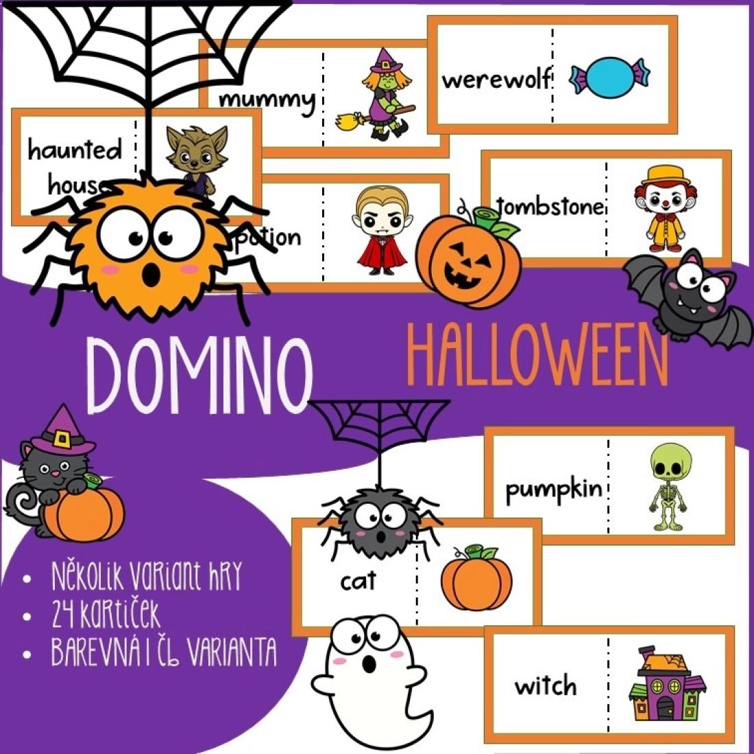 DOMINO - Halloween | Učitelnice