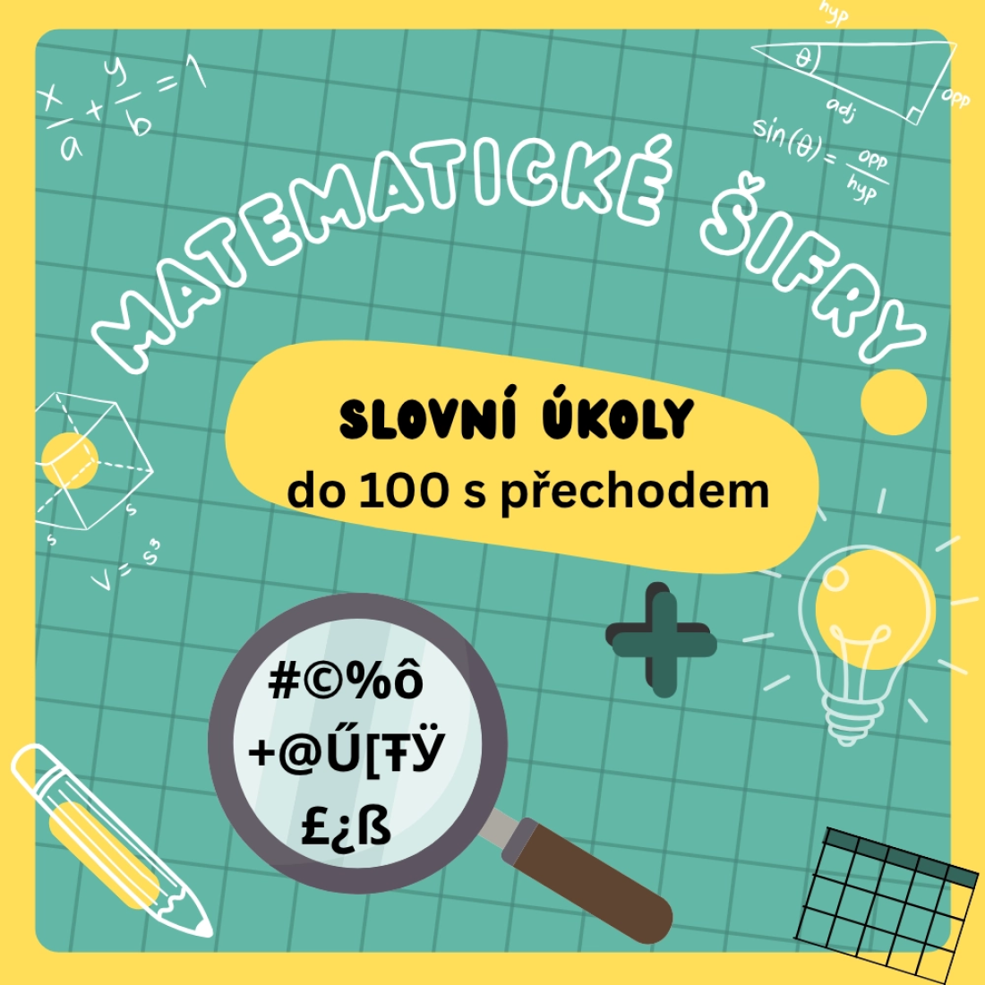 Matematické rébusy do 100 | Učitelnice