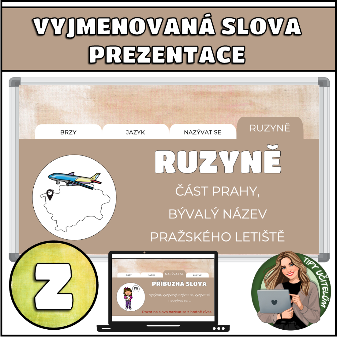 Vyjmenovaná slova po Z - prezentace | Učitelnice