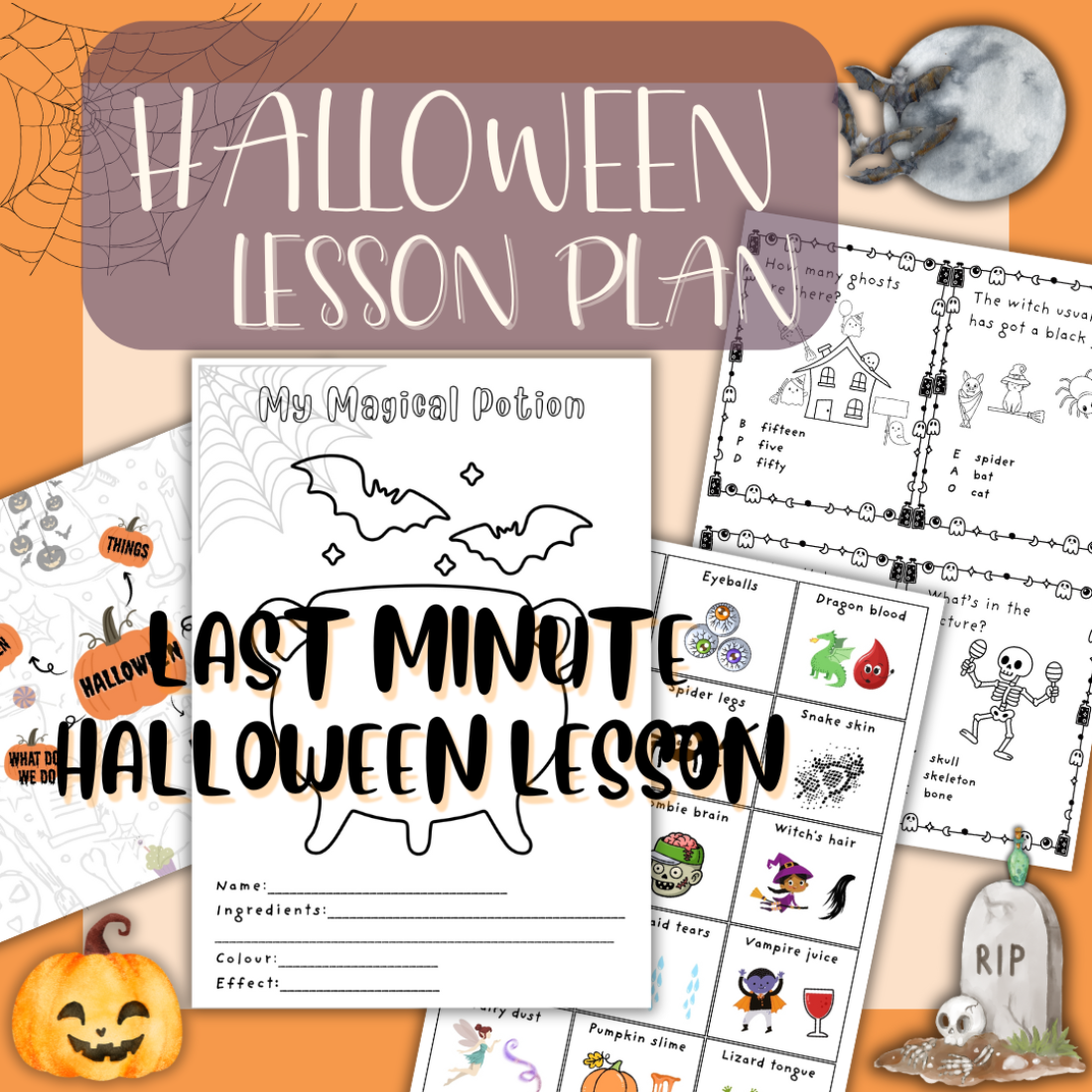 Halloween Lesson Plan | Učitelnice