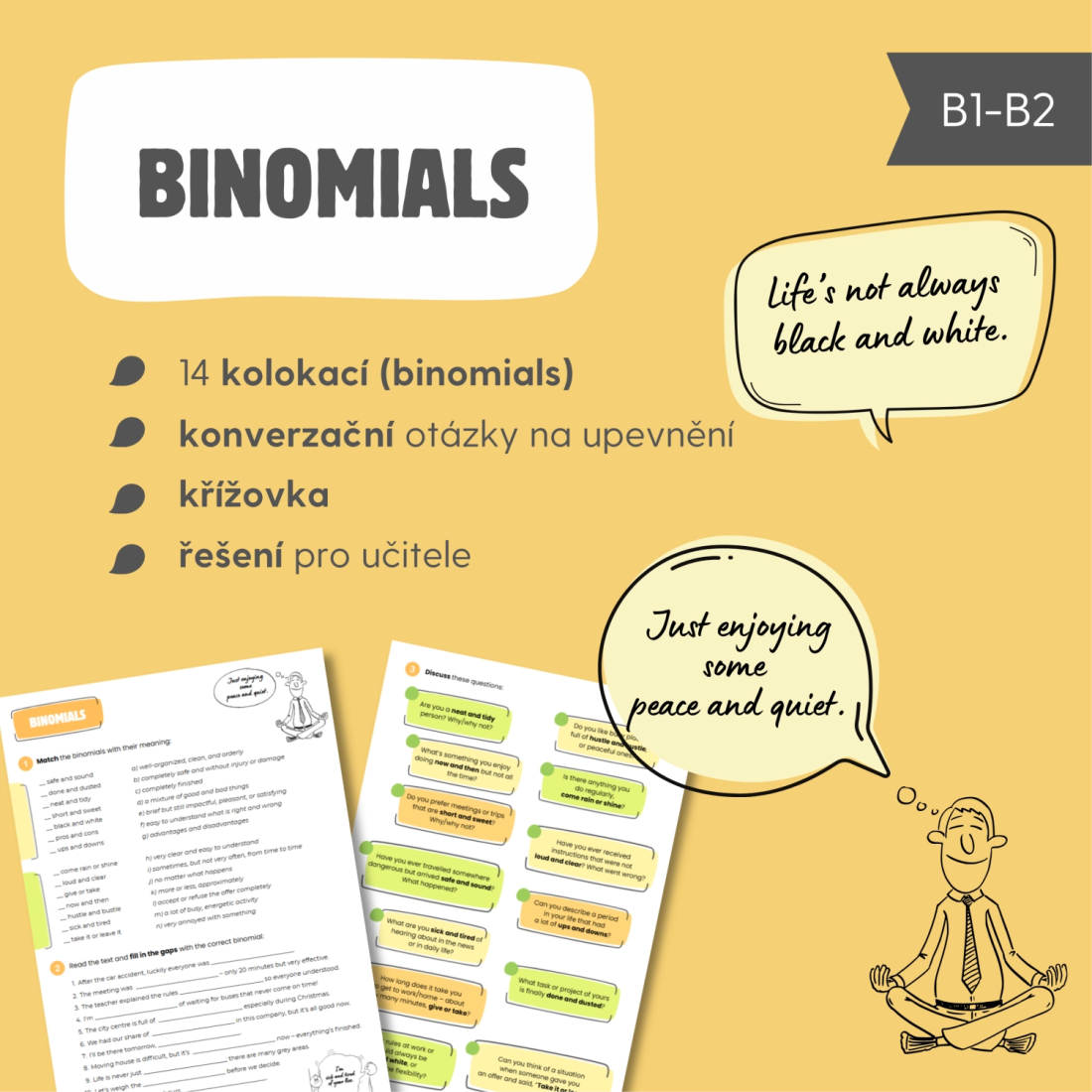 Binomials / Anglické kolokace | Učitelnice