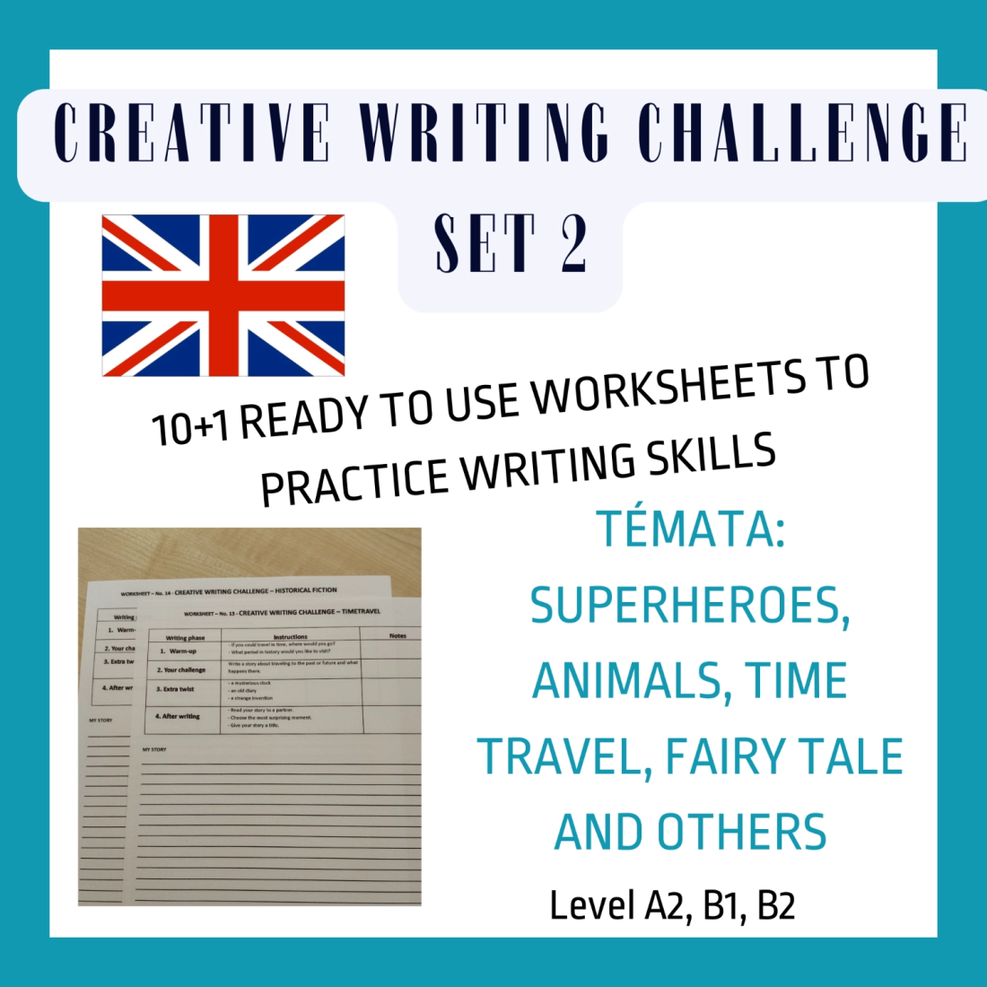 CREATIVE WRITING CHALLENGE - SET 2 | Učitelnice