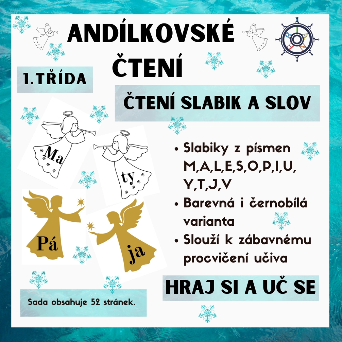 Andílkovské čtení slabik | Učitelnice