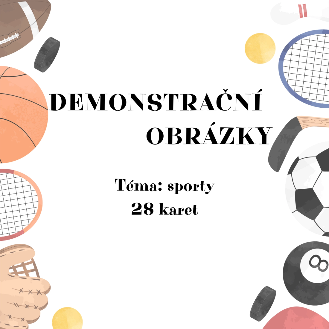 SPORT - DEMONSTRAČNÍ OBRÁZKY | Učitelnice