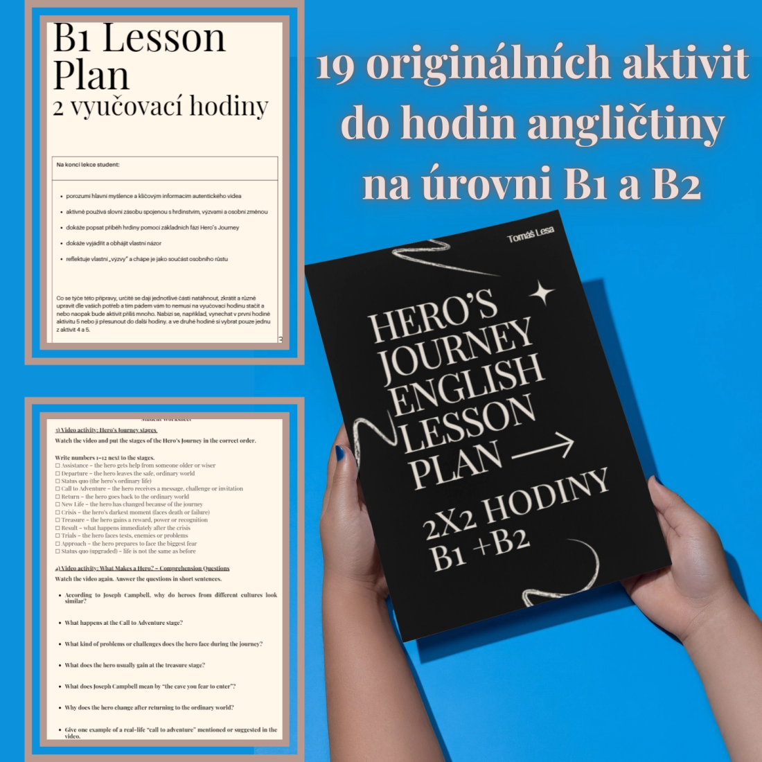 Hero's Journey Lesson plan | Učitelnice