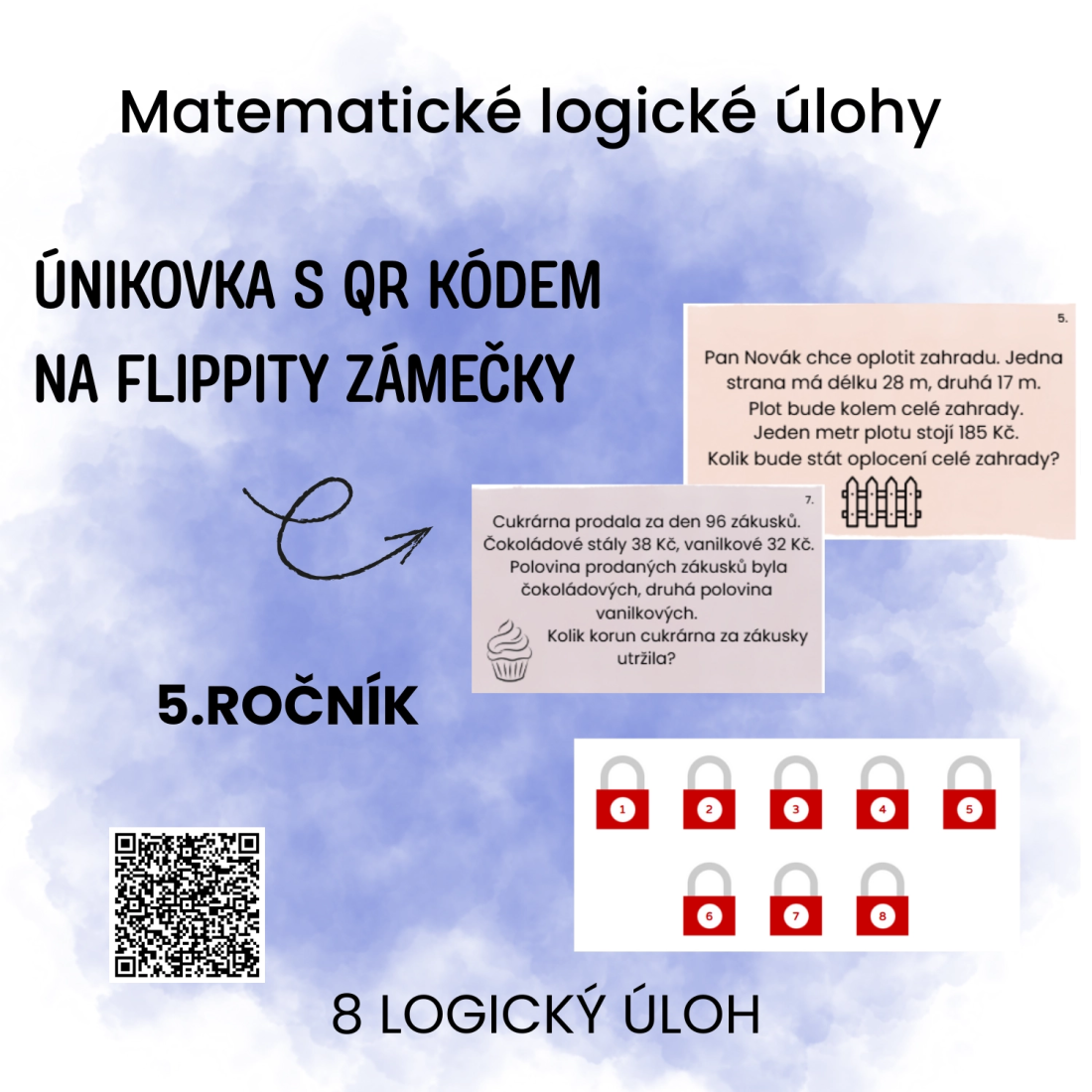 ÚNIKOVKA S FLIPPITY ZÁMEČKY (logické úlohy) | Učitelnice